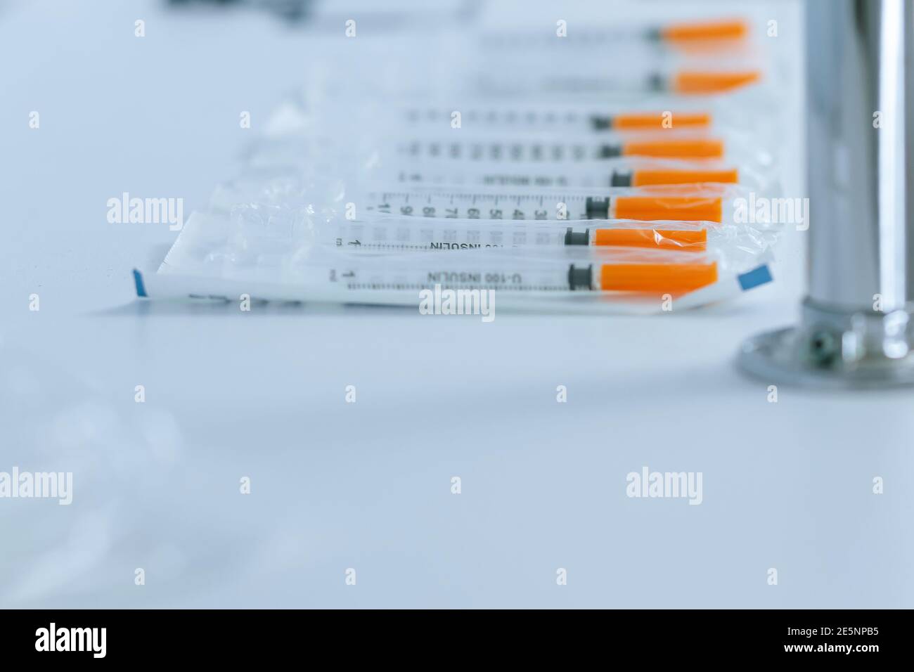 close up. tubes with test results on the lab table Stock Photo - Alamy