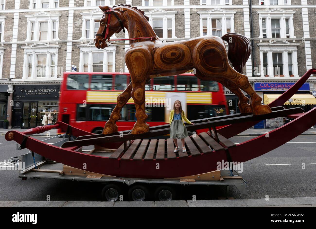 Giant Rocking Horse High Resolution Stock Photography and Images - Alamy