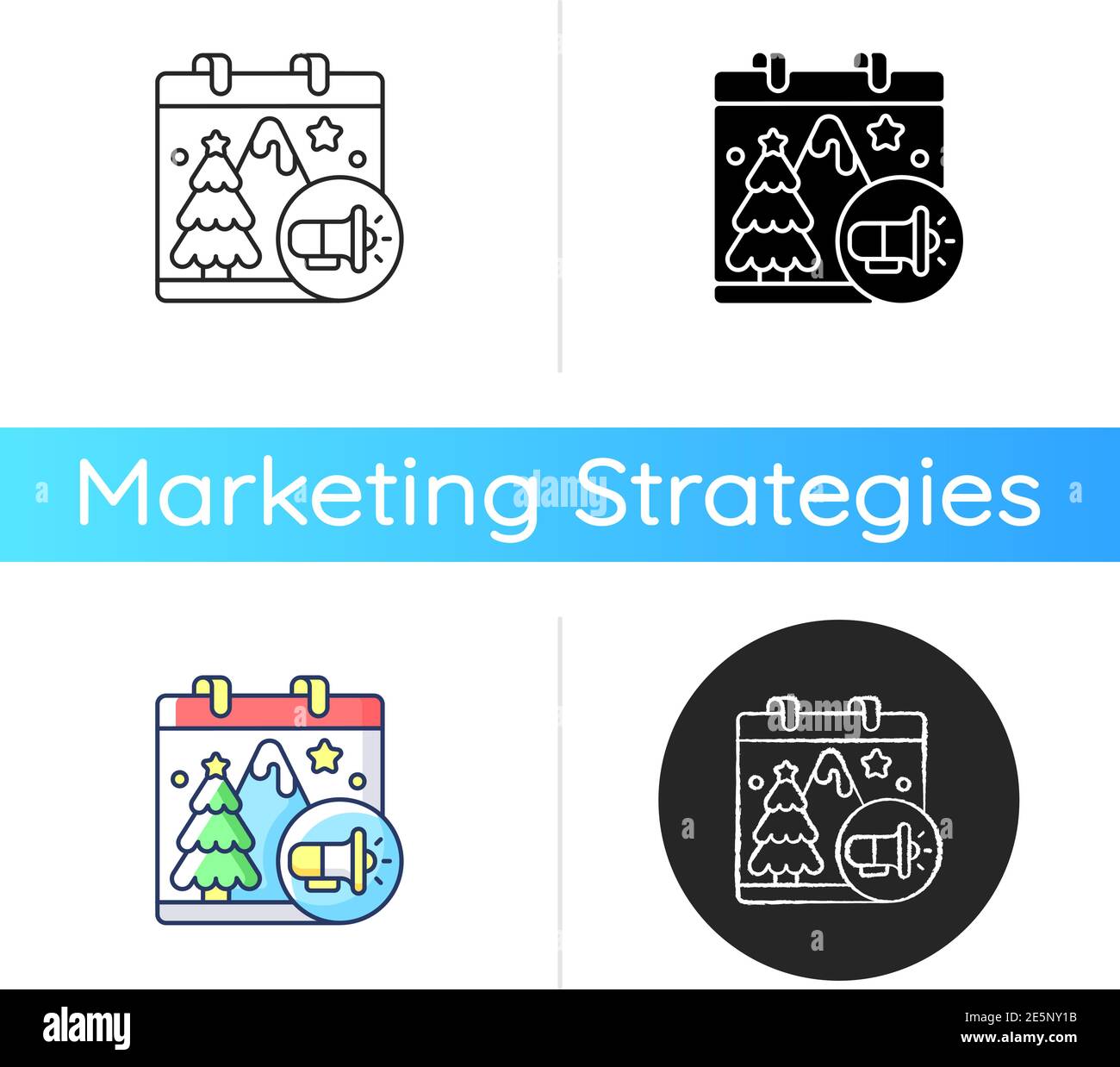 Seasonal marketing icon Stock Vector Image & Art - Alamy