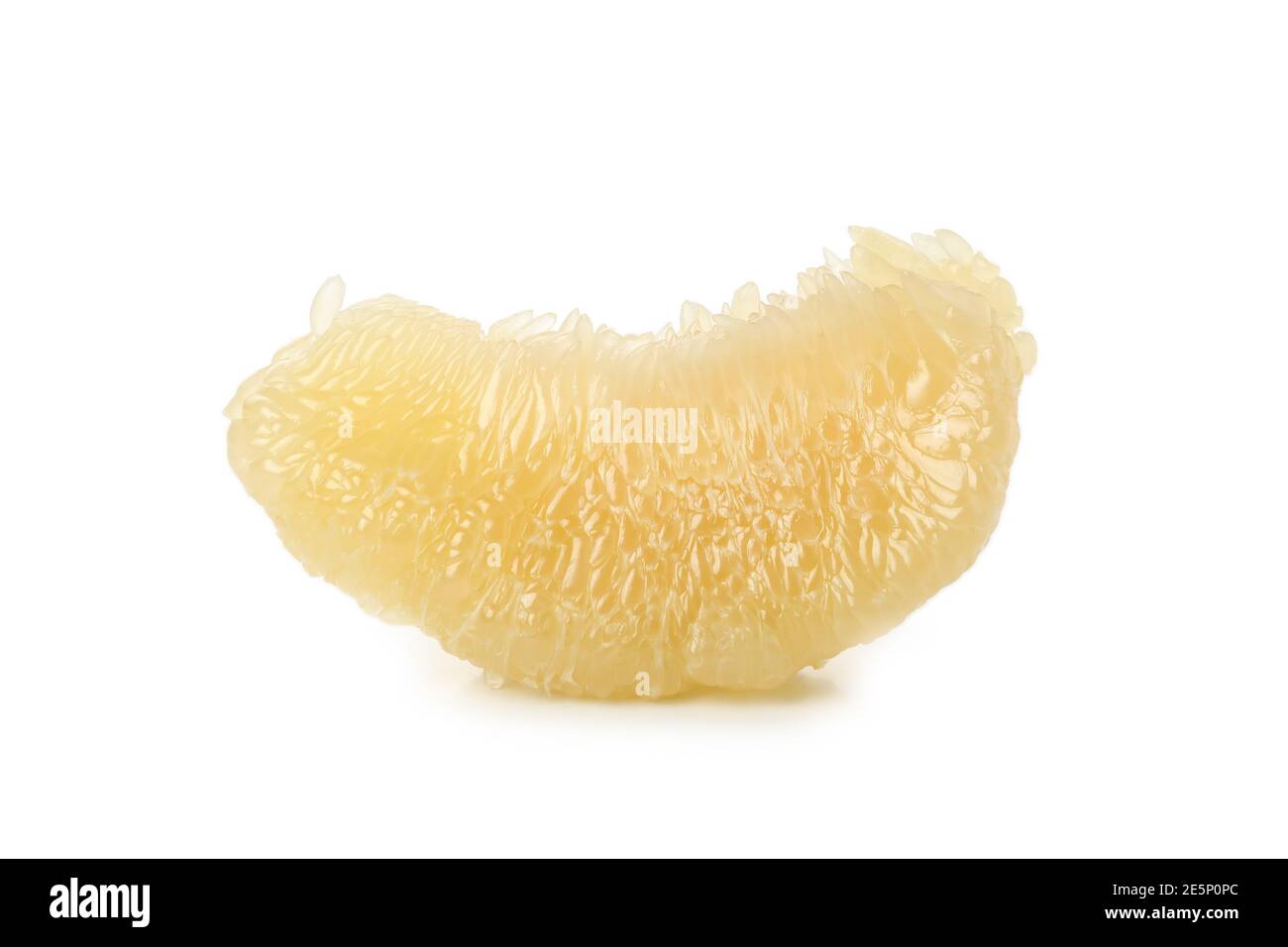 Pomelo fruit slice isolated on white background Stock Photo - Alamy