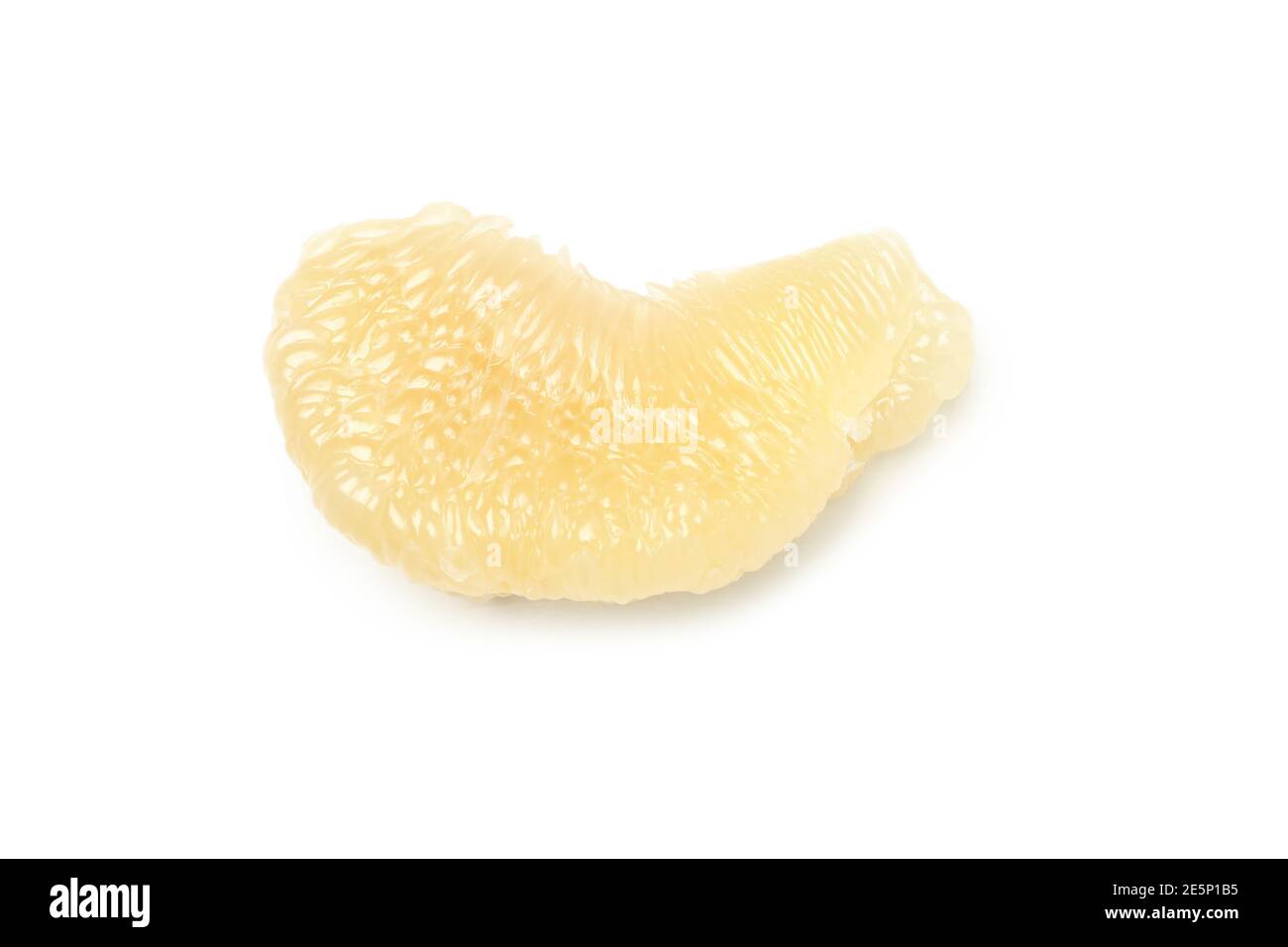 Pomelo fruit slice isolated on white background Stock Photo - Alamy