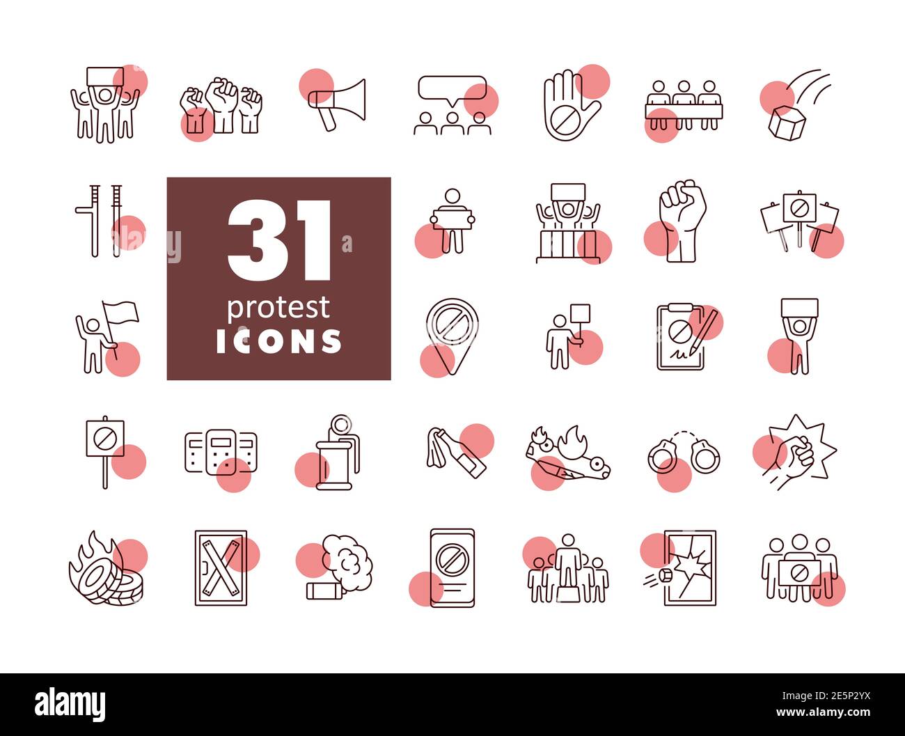 Strike stone Stock Vector Images - Alamy