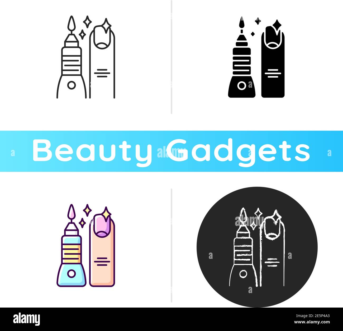Manicure and pedicure icon Stock Vector Image & Art - Alamy