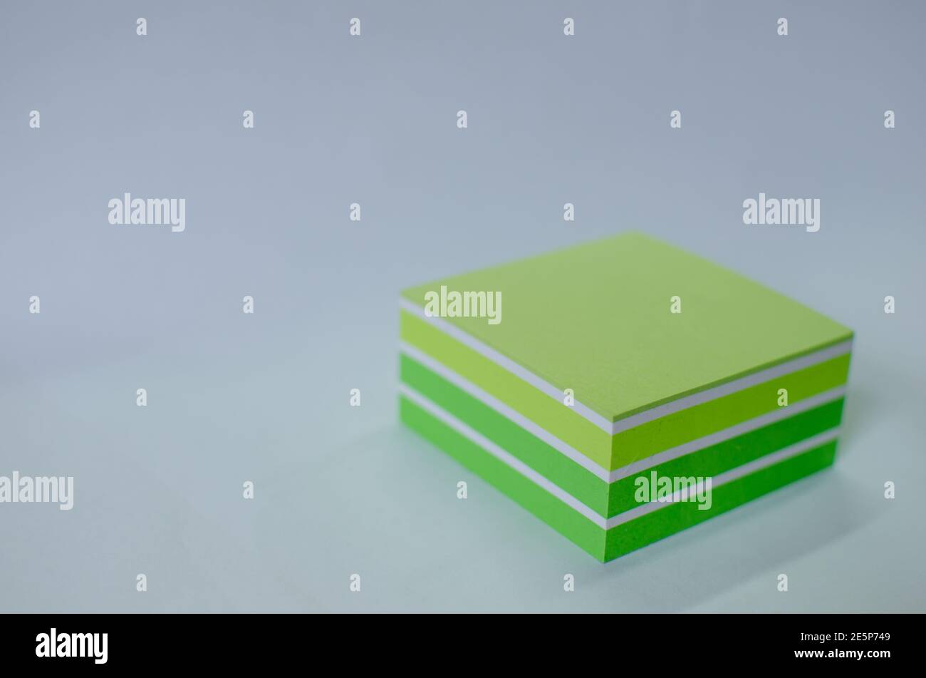 post it block with white background Stock Photo - Alamy