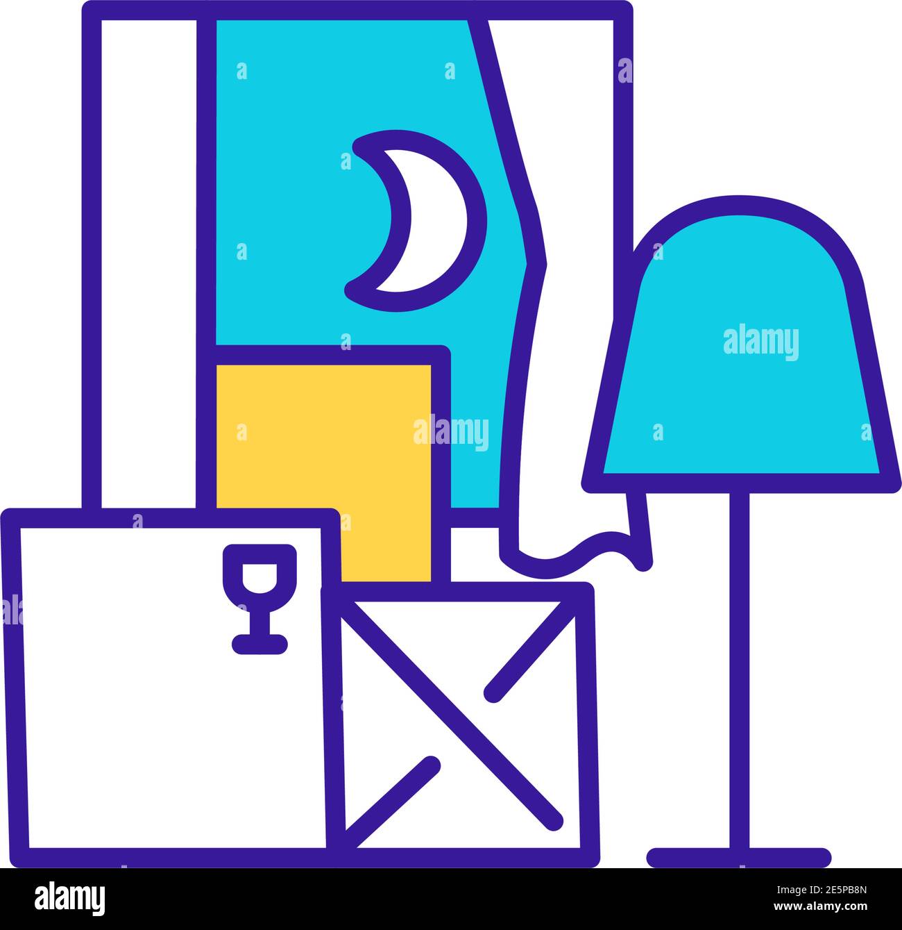 Cargo shipment RGB color icon Stock Vector Image & Art - Alamy