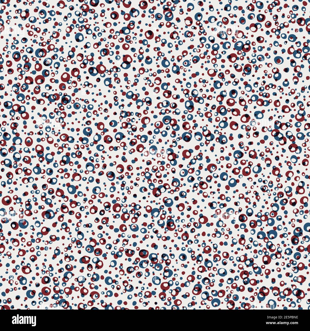 Seamless geo pattern in red blue black white Stock Photo - Alamy