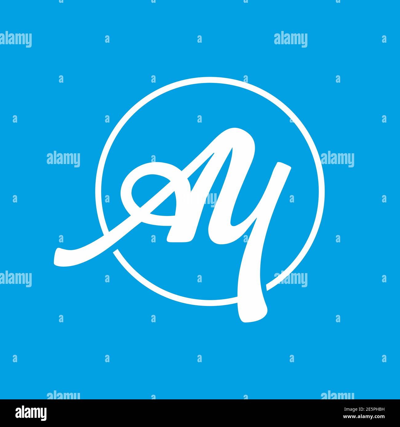 Ya letters Stock Vector Images - Alamy