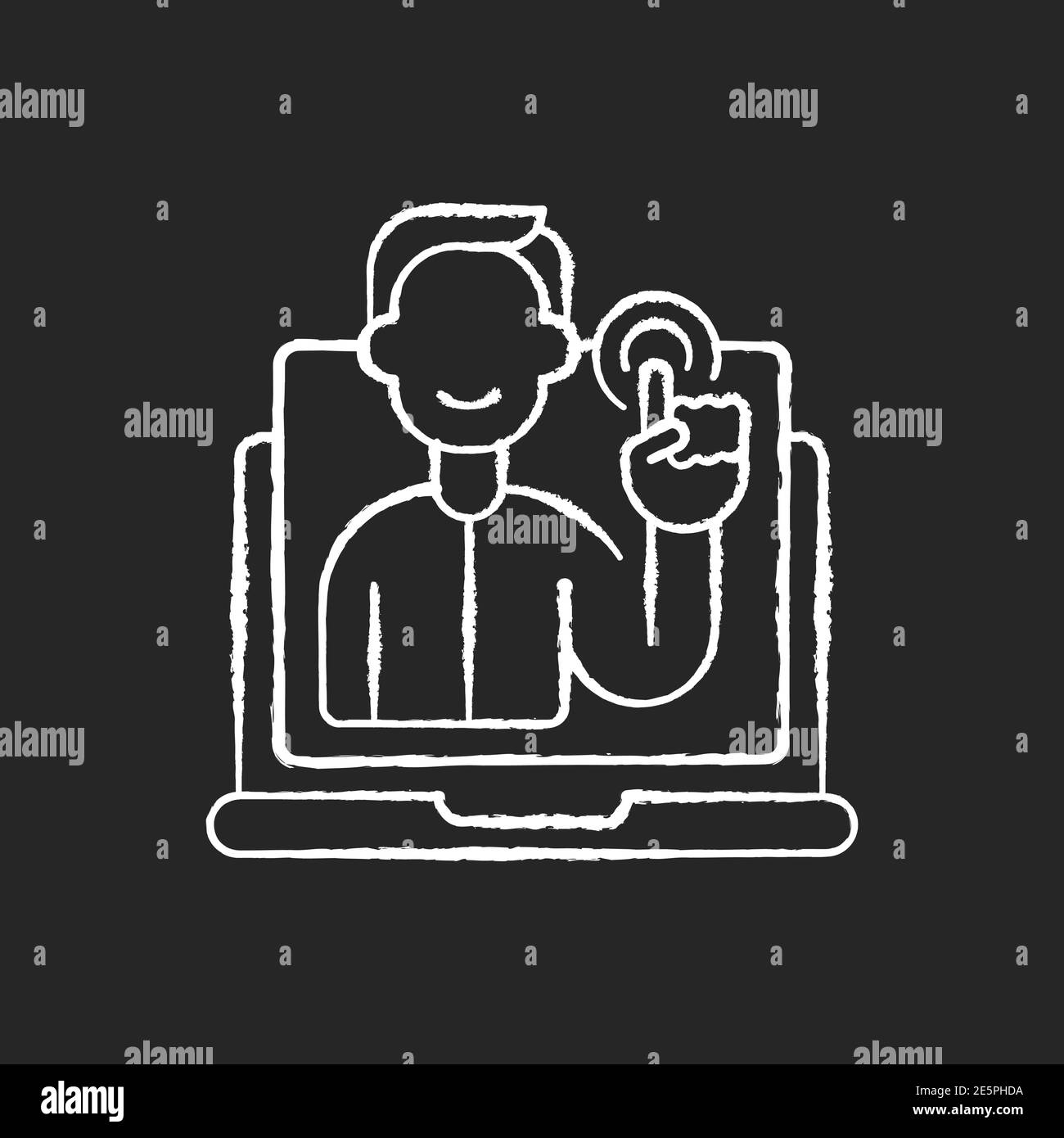 Customer interaction management background Stock Vector Images - Alamy