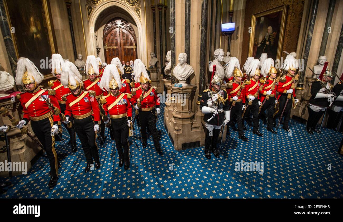 Members Of The Gentlemen At Arms High Resolution Stock Photography and ...