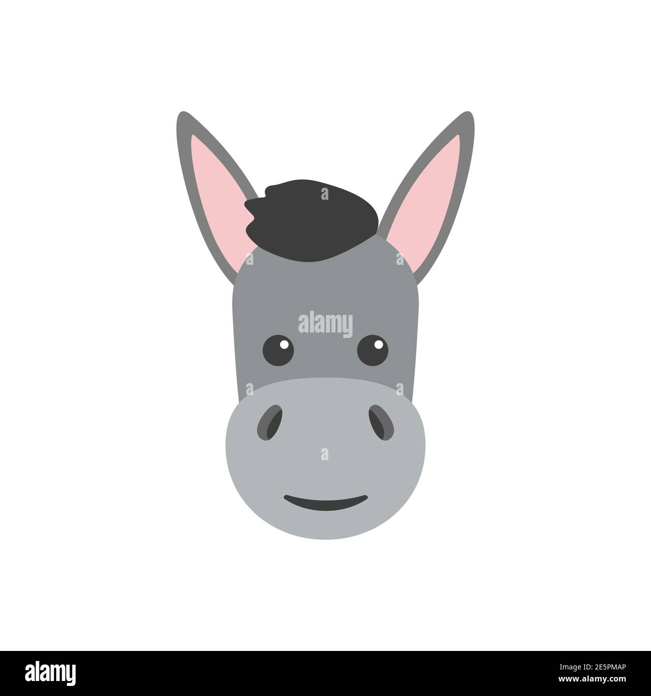 Donkey Cartoon Head