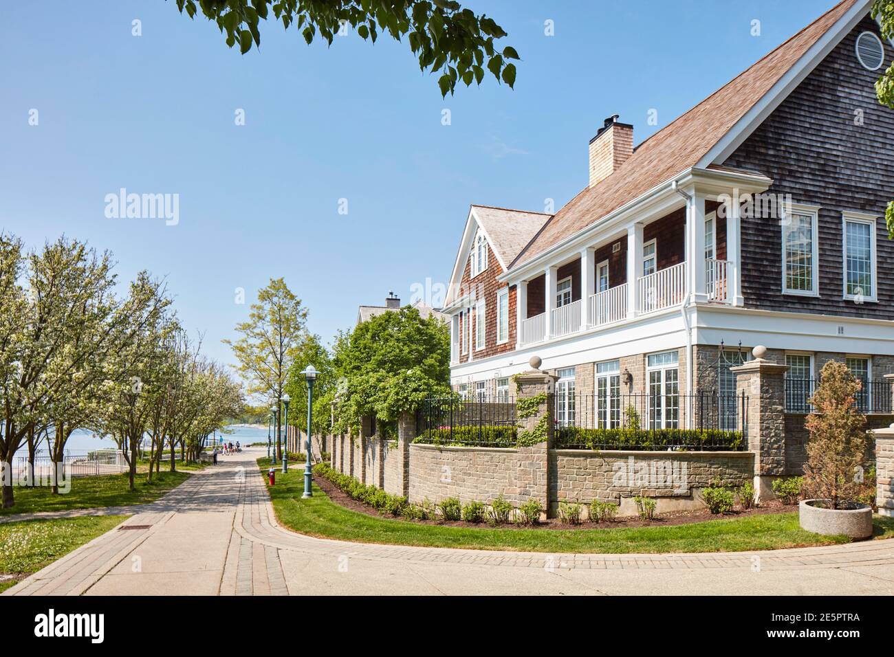 Toronto waterfront condo townhouse Stock Photo - Alamy