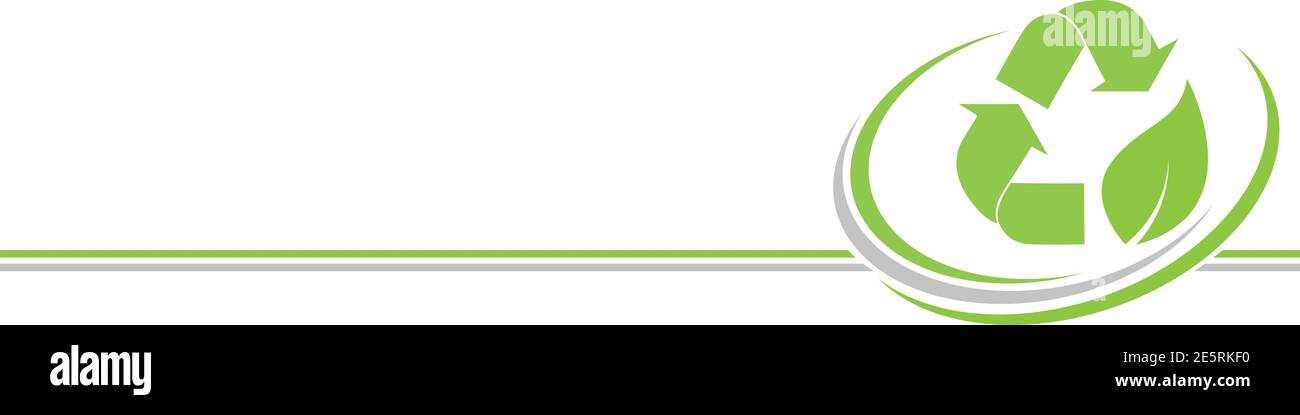 Recycling arrows, leaf, recycle, environment, logo Stock Vector Image ...