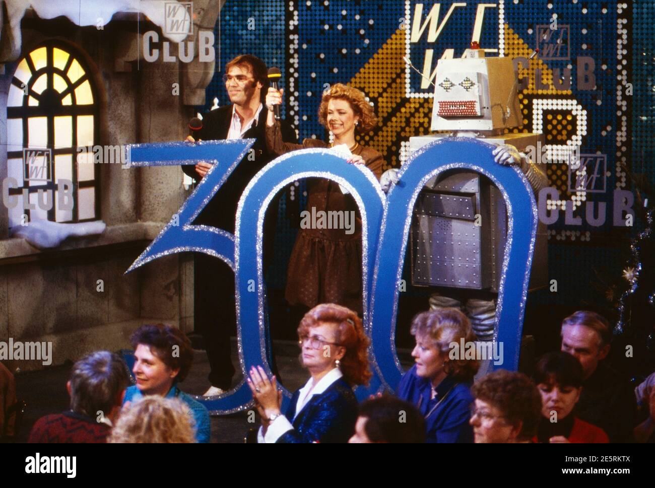 WWF Club, Unterhaltungsshow, Deutschland 1980 - 1990, 300. Sendung im ...