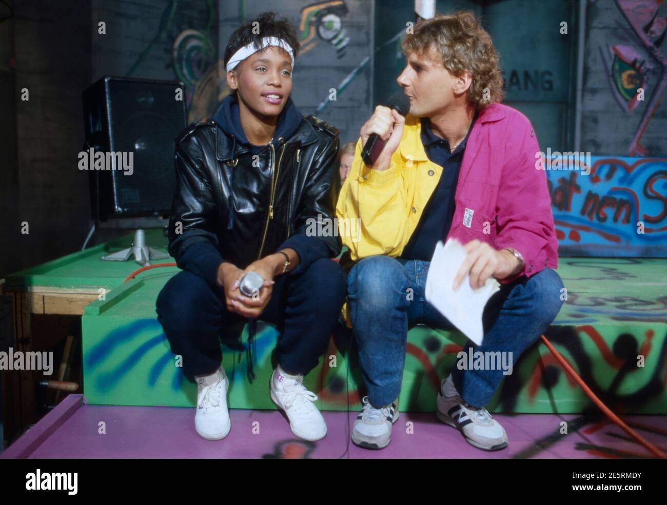 Whitney Houston zu Gast beim P.I.T. - Peter Illmann Treff, 1985 ...