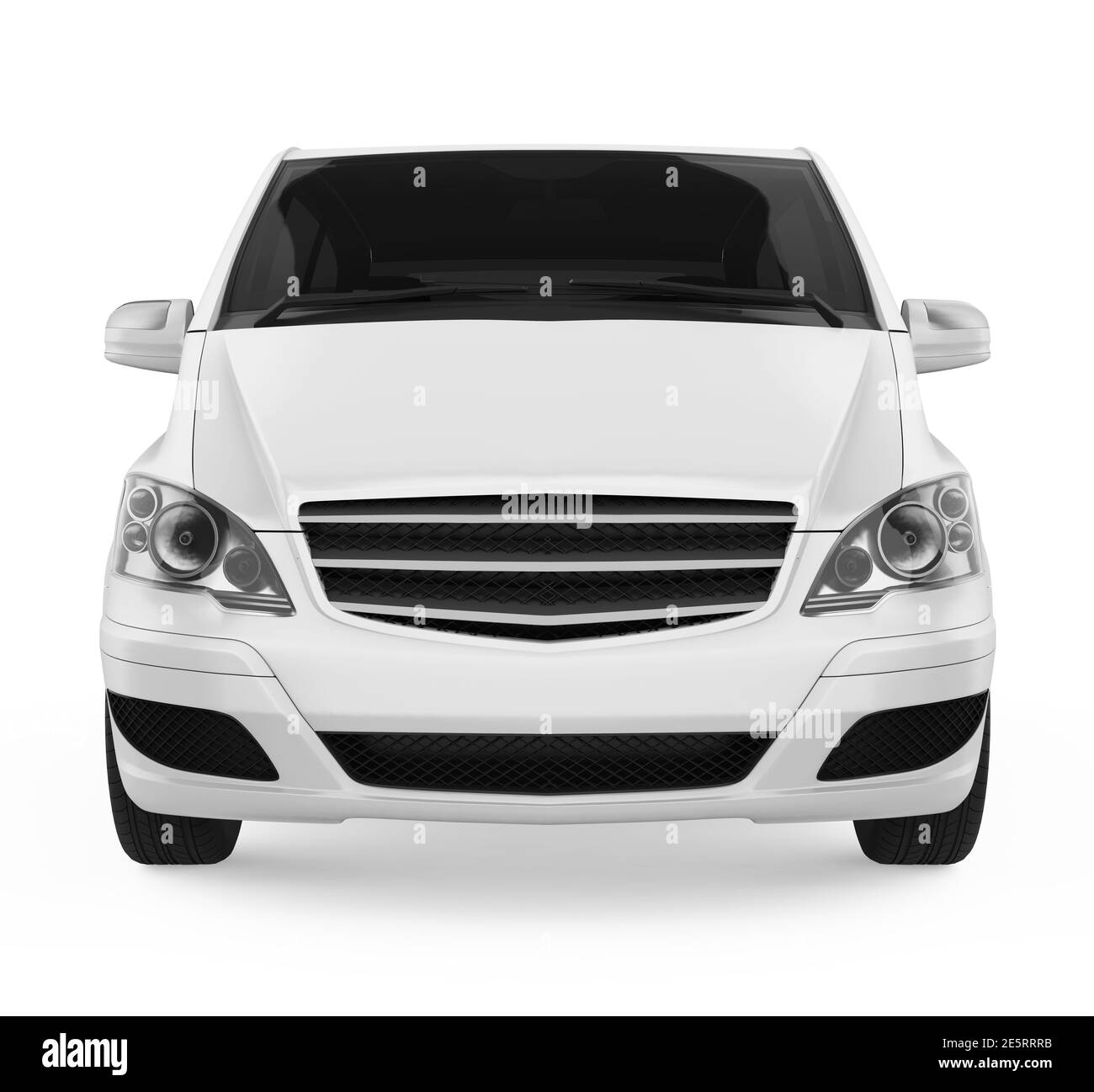 Delivery Van Isolated Stock Photo - Alamy