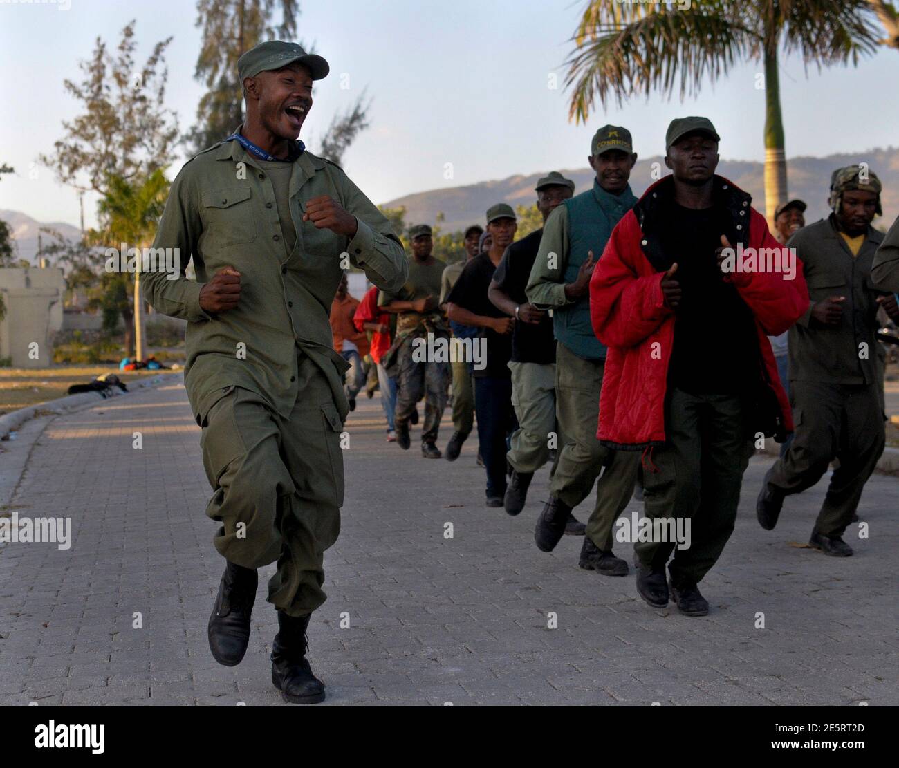 Haitian soldiers hi-res stock photography and images - Alamy