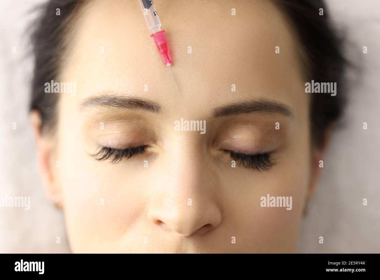 Forehead filler hi-res stock photography and images - Alamy