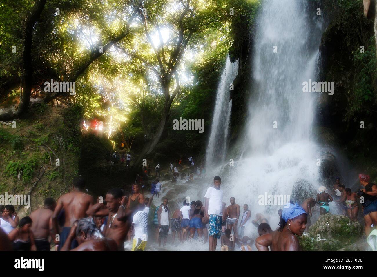 Saut d’eau waterfall haiti hi-res stock photography and images - Alamy