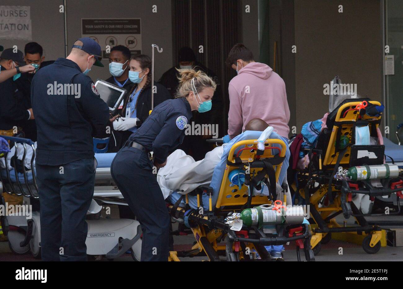 Los Angeles, United States. 28th Jan, 2021. The Martin Luther King ...