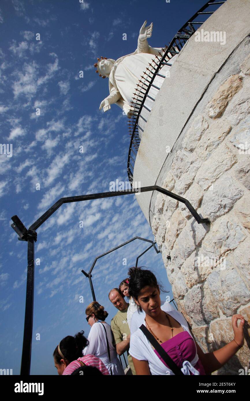 Harissa Our Lady Of Lebanon High Resolution Stock Photography and ...