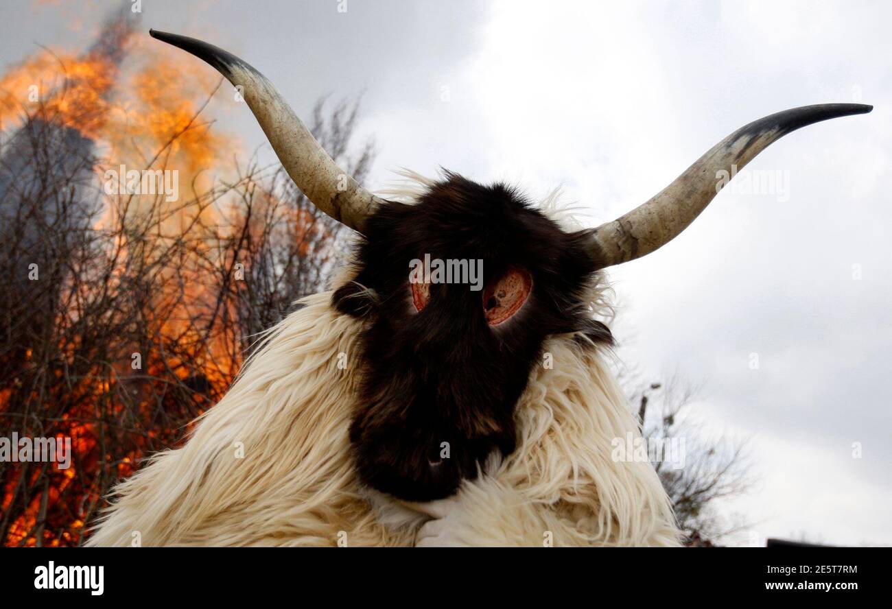 Buso festival hungary hi-res stock photography and images - Alamy