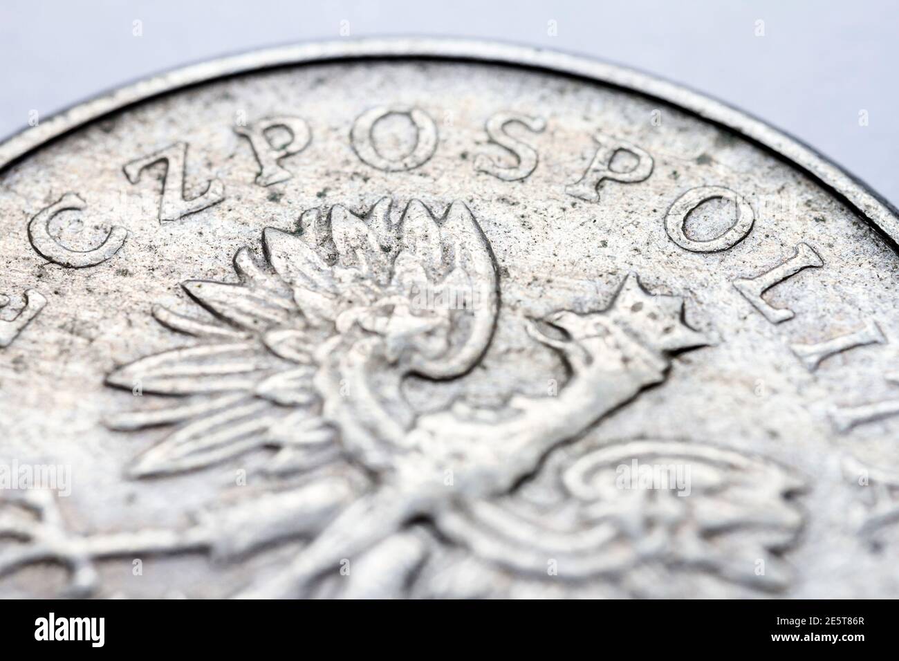 Polish coin old hi-res stock photography and images - Alamy