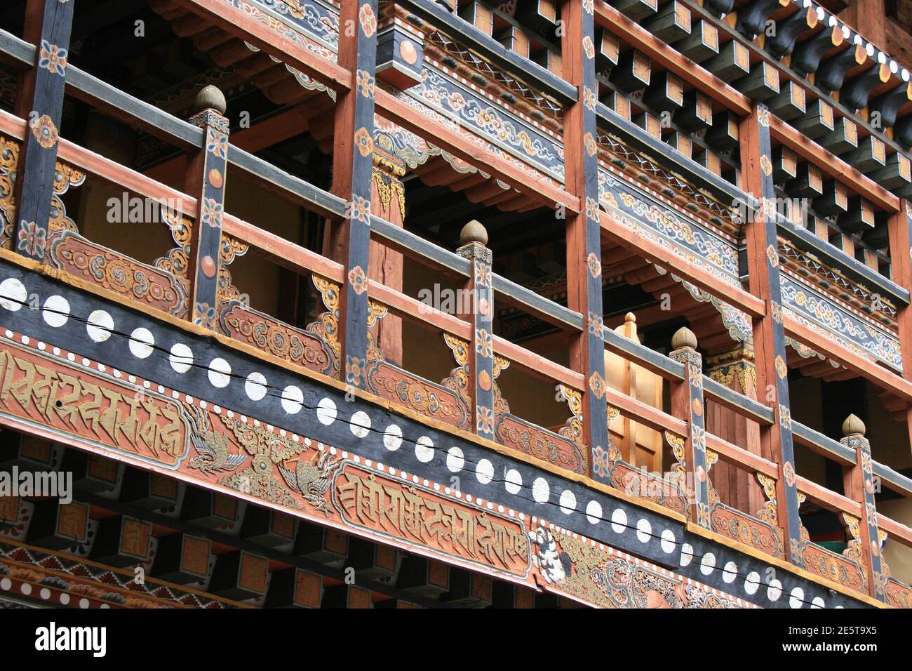 buddhist fortress (dzong) in paro (bhutan Stock Photo - Alamy