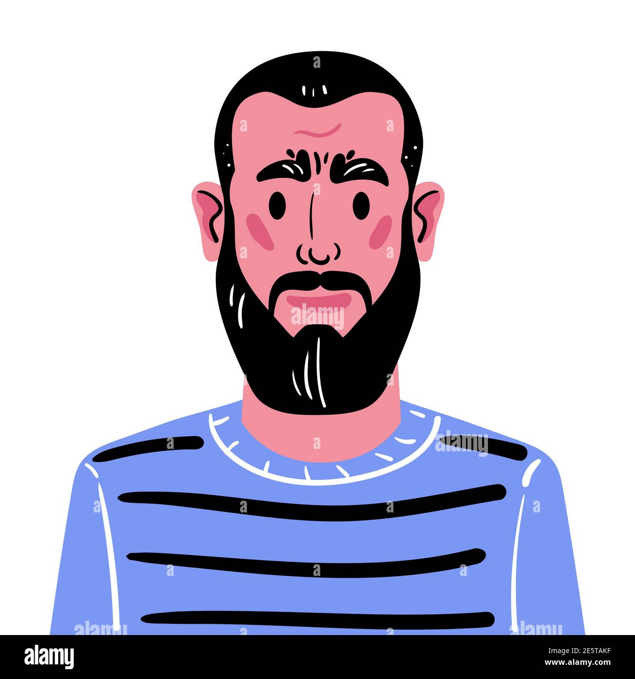 Cartoon avatars Stock Vector Images - Alamy