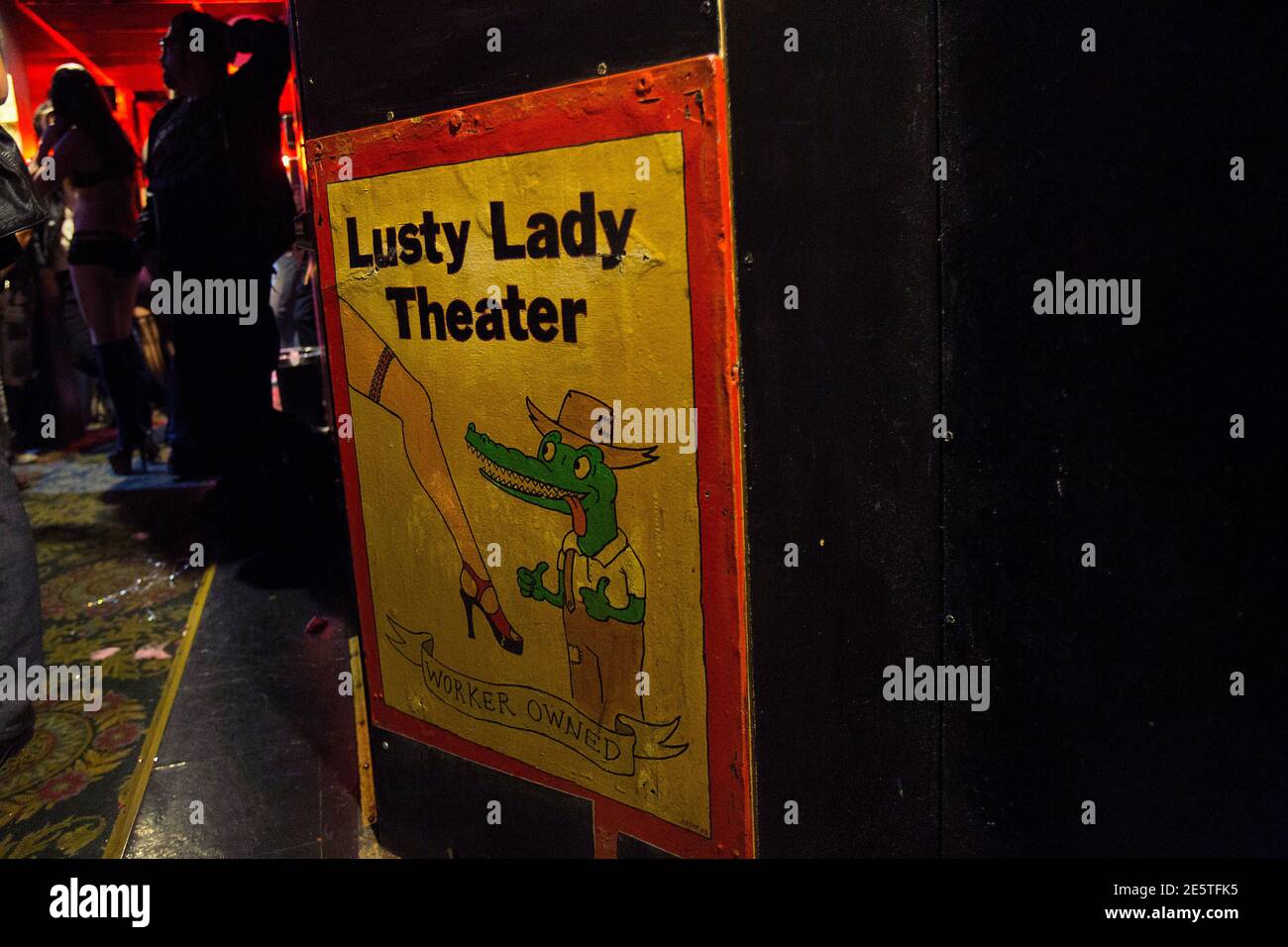 The lusty lady hi-res stock photography and images - Alamy