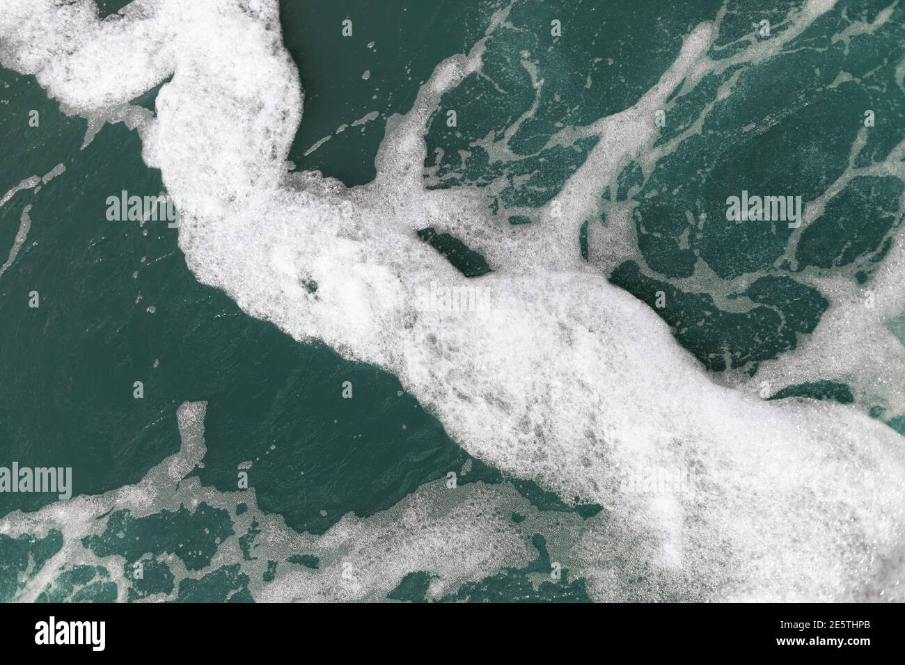 Foam on the turquoise water surface, rapid river flow Stock Photo - Alamy