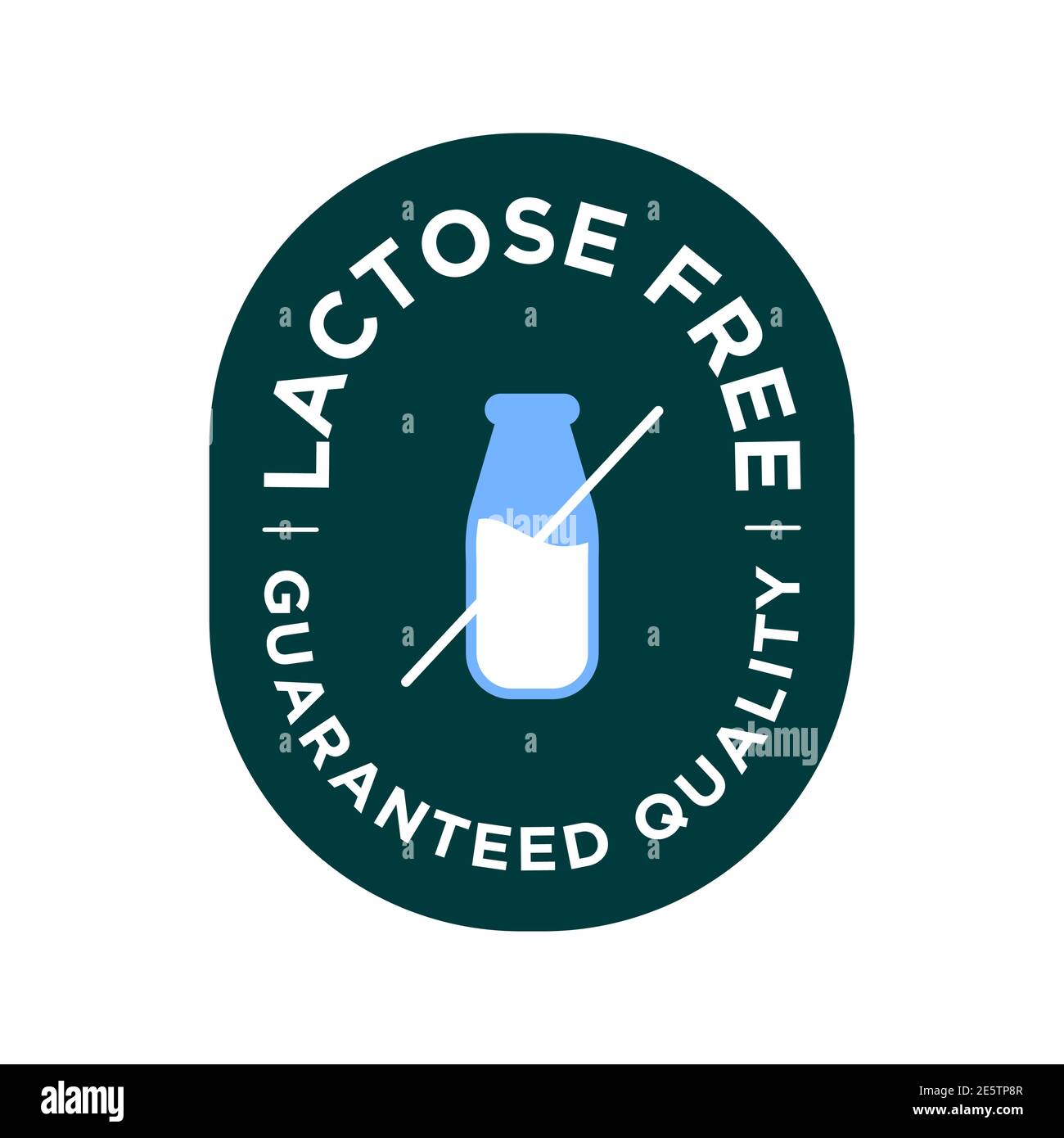 Lactose free vector icon Stock Vector Image & Art - Alamy