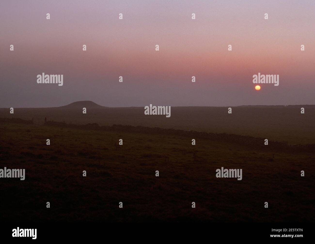 Gib Hill Bronze Age round barrow built on top of a Neolithic oval mound ...