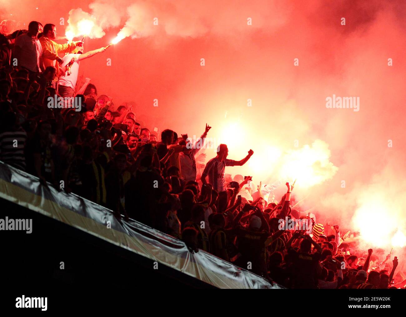 Fenerbahce flares hi-res stock photography and images - Alamy