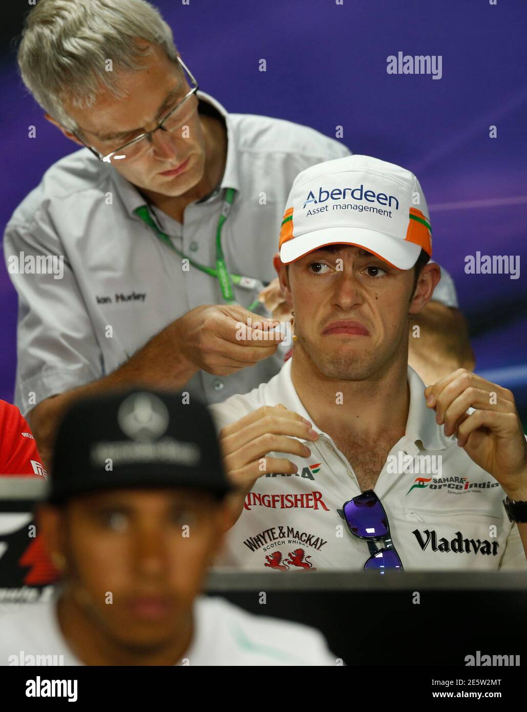 F1 microphone hi-res stock photography and images - Alamy