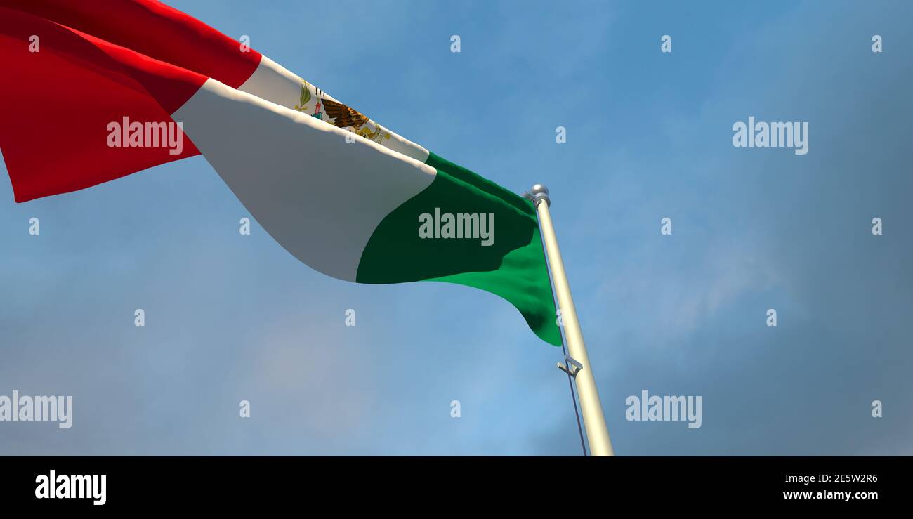 Render 3d bandera hi-res stock photography and images - Alamy