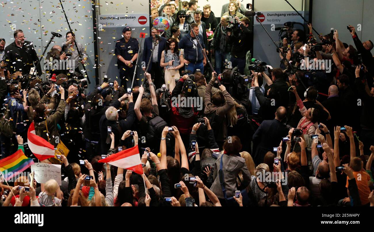 Conchita wurst eurovision 2014 hi-res stock photography and images - Alamy
