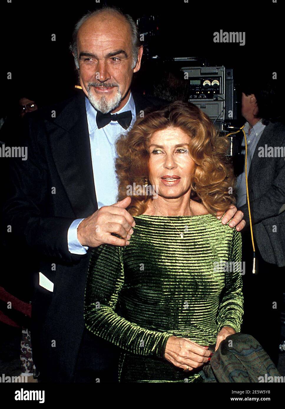 Sean Connery 1989 Sean Connery, Actor And The Original James Bond,