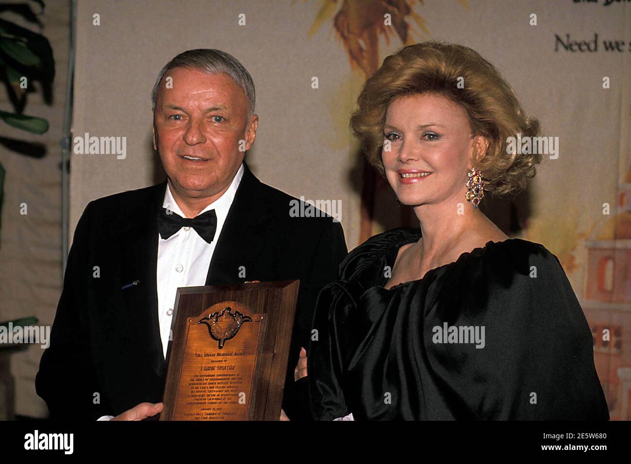 Frank Sinatra And Barbara Sinatra 1989 Credit: Ralph Dominguez ...