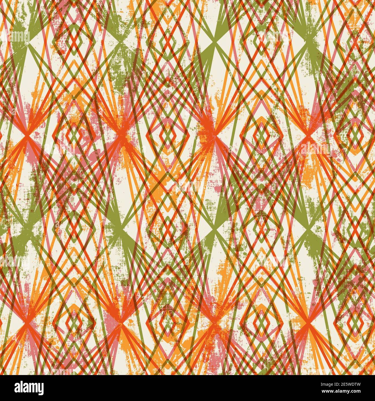 Seamless ugly color retro pattern for print Stock Photo - Alamy