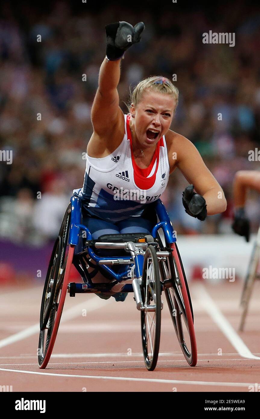 Hannah cockcroft paralympics hi-res stock photography and images - Alamy