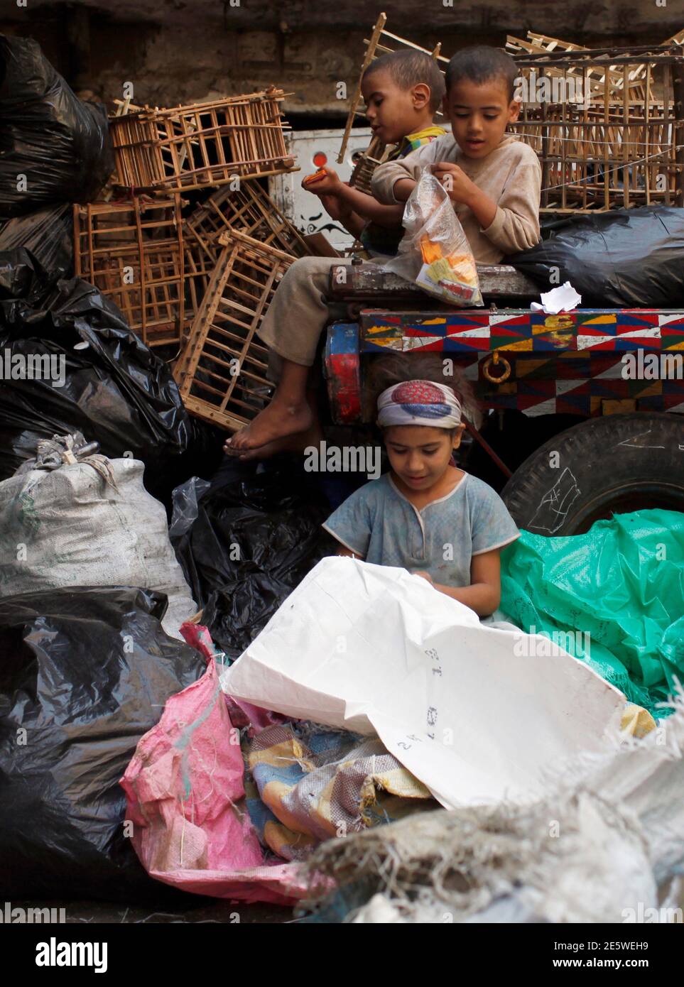 Zabbaleen hi-res stock photography and images - Alamy