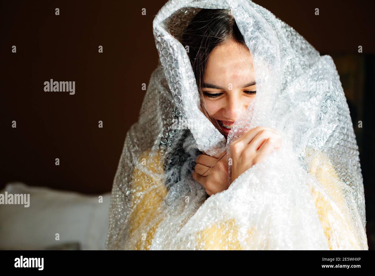 Bubble wrap wrapped in hi-res stock photography and images - Alamy