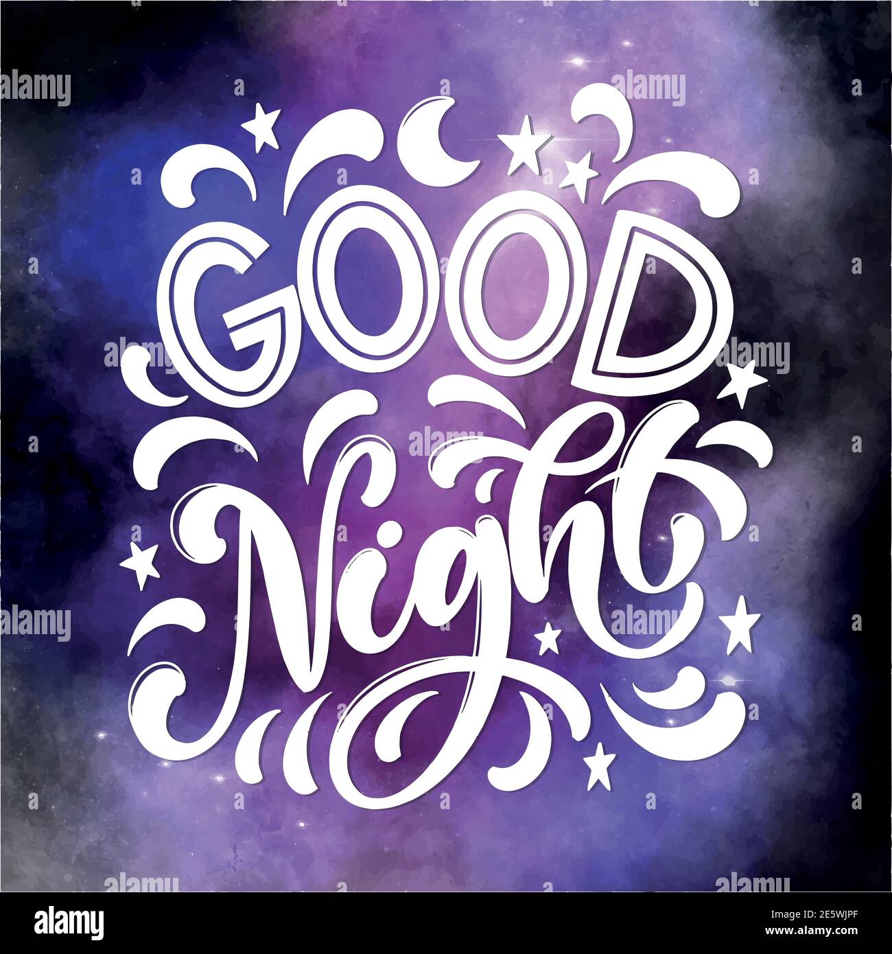 Good Night Drawing Quotes Buy Blue Nexus Good Night Quotes Wall Poster
