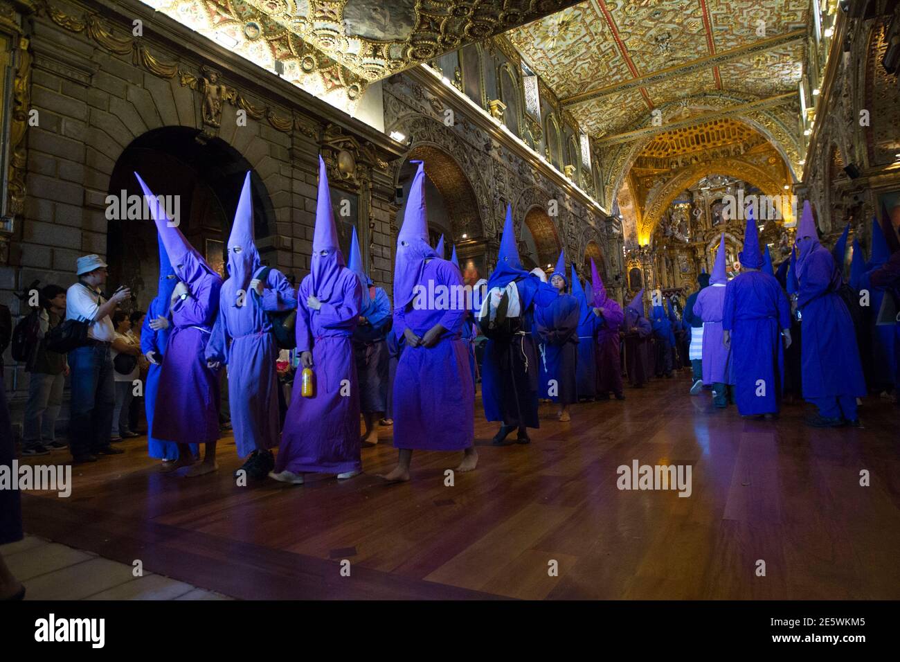 Stations of the cross procession on good friday hi-res stock ...