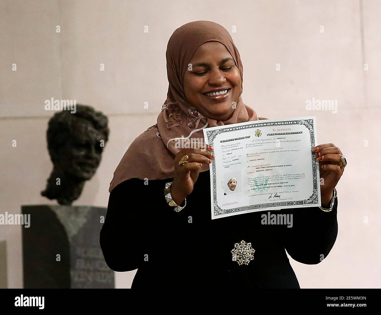 Certificate of naturalization hi-res stock photography and images - Alamy