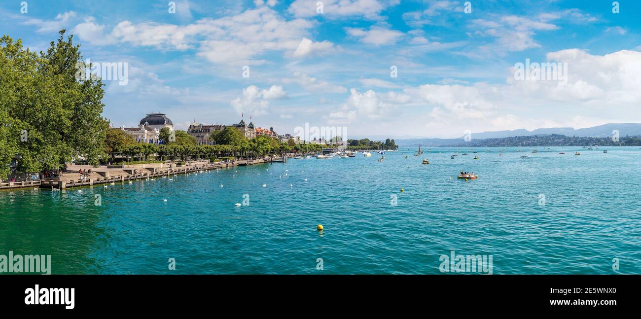 Zurich lake swim hi-res stock photography and images - Alamy