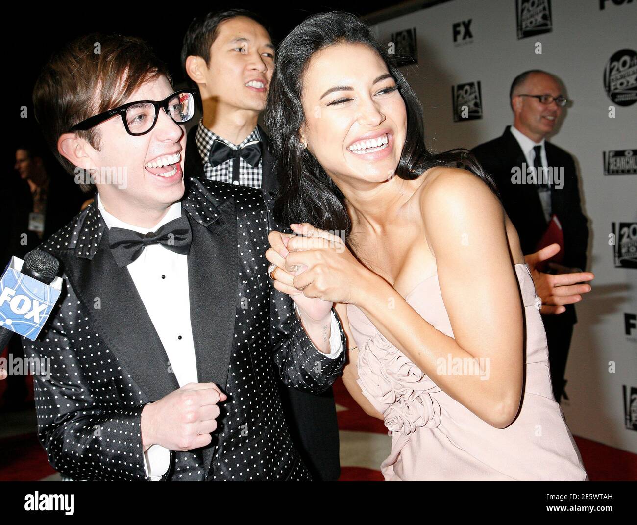 Naya rivera harry shum jr hi-res stock photography and images - Alamy
