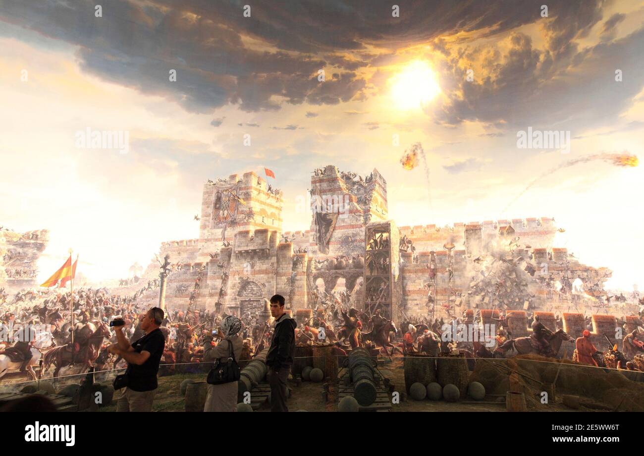 Panorama 1453 history museum istanbul hi-res stock photography and ...