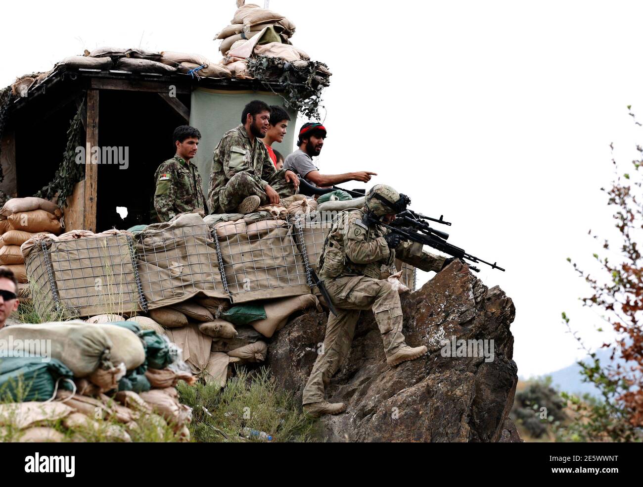 U s army bunker afghanistan hi-res stock photography and images - Alamy