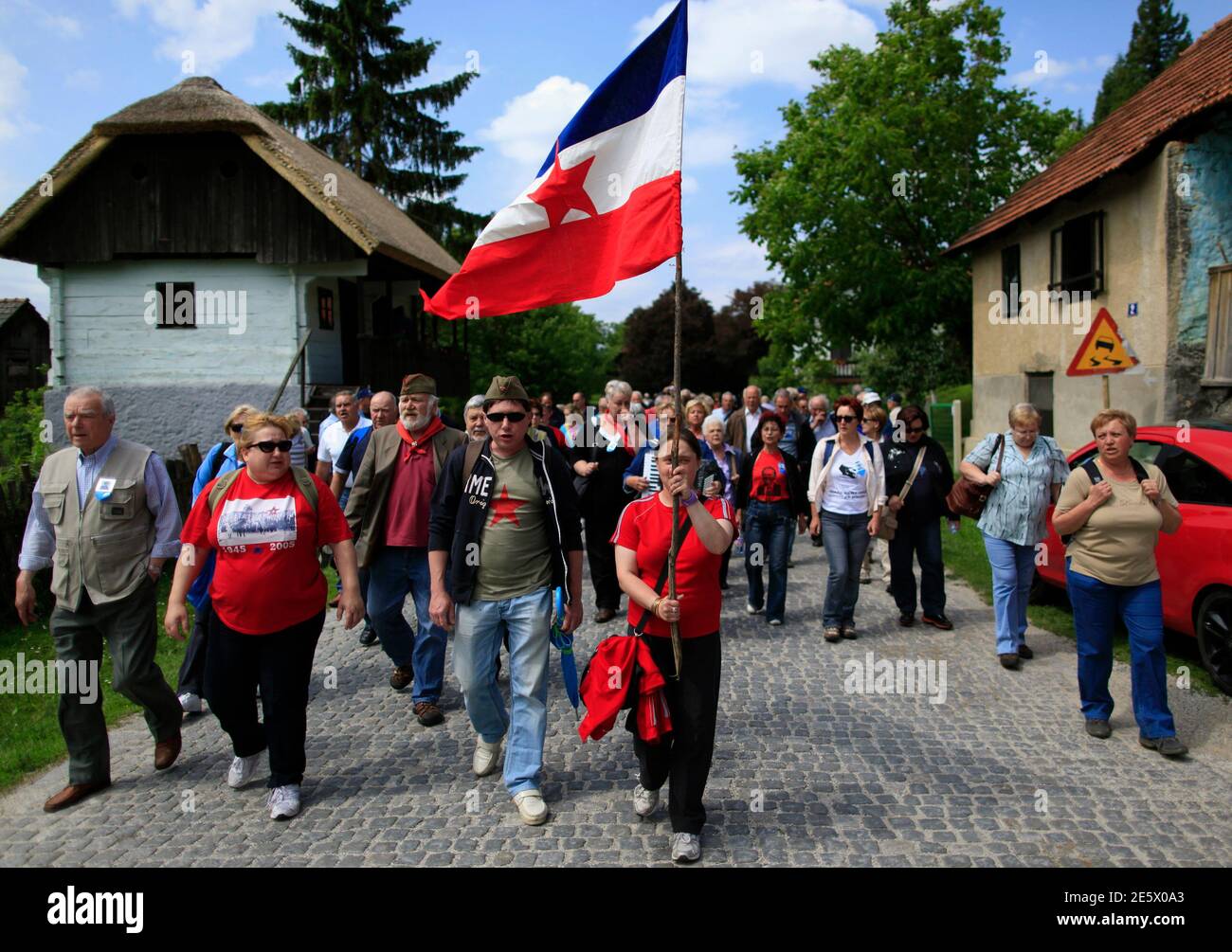 Yugoslavian flag hi-res stock photography and images - Alamy